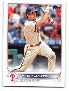 2022 topps #180 j.t. realmuto nm-mt phillies