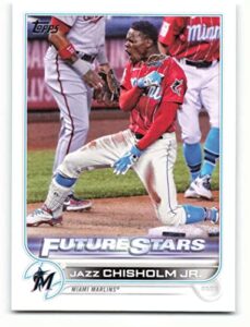 2022 topps #6 jazz chisholm jr. nm-mt marlins