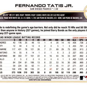 2022 Topps #100 Fernando Tatis Jr. NM-MT Padres