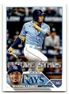 2022 topps #215 wander franco nm-mt rc rookie rays