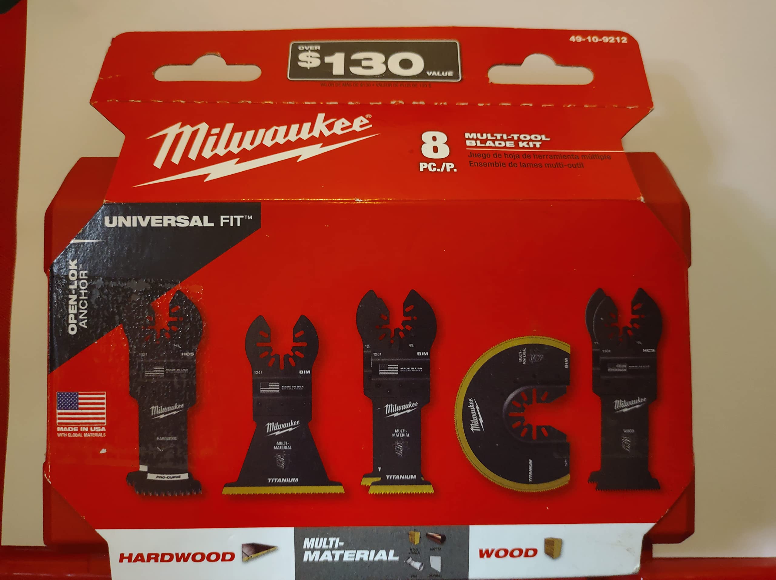 Oscillating Multi-Tool Blade Kit (8-Piece)