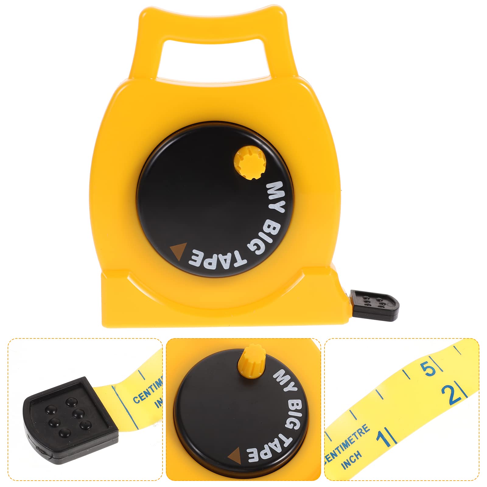 Homoyoyo Kids Measuring Tape Retractable Tape Measure, Wind Up Tape Measure, Easy Wind- Up Tape Measure- Easy to Read Body Measuring Tape