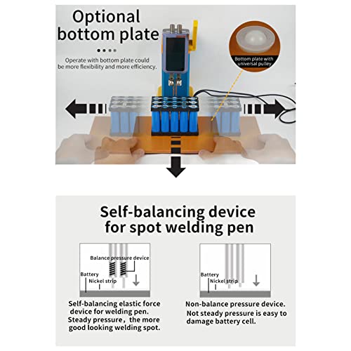 Pulse Welding Machine, AC100‑240V Pulses Spot Welder Low Power Consumption Powerful 11.6KW Power for Mobile Power Sources(U.S. regulations)