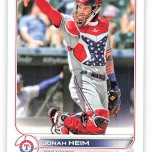 2022 Topps #230 Jonah Heim NM-MT Rangers