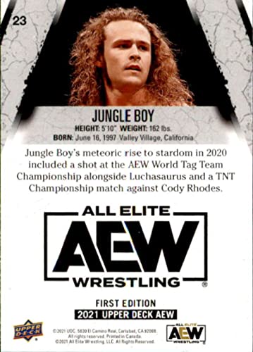 2021 Upper Deck All Elite Wrestling AEW #23 Jungle Boy Official Trading Card