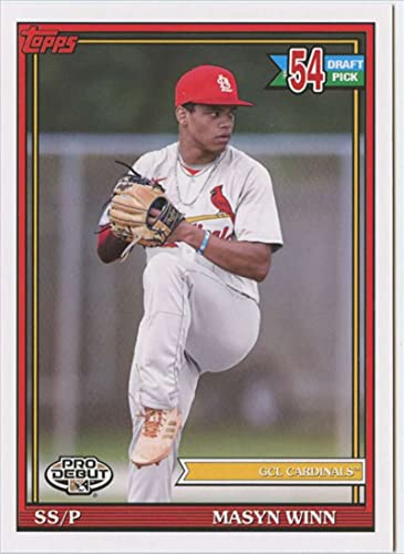 2021 Topps Pro Debut #PD-166 Masyn Winn GCL Cardinals RC Rookie Baseball Trading Card