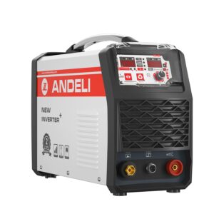 andeli 180amp cold welding machine 110v/220v, intelligent precision cold welder with igbt digital inverter, tig/cold/pulse 3 in 1 small household tig welding