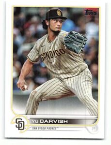 2022 topps #309 yu darvish nm-mt padres