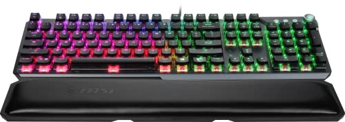 MSI Vigor GK71 Sonic US Mechanical RGB Gaming Keyboard Sonic Red Switches