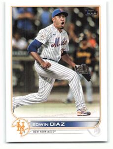 2022 topps #267 edwin diaz nm-mt mets