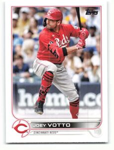 2022 topps #290 joey votto nm-mt reds