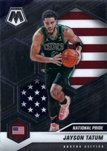 2020-21 panini mosaic #254 jayson tatum boston celtics nba basketball trading card