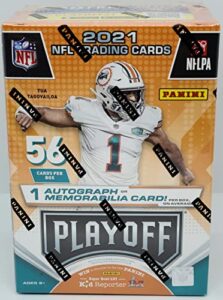 2021 panini playoff football trading cards blaster box (56 cards per box)