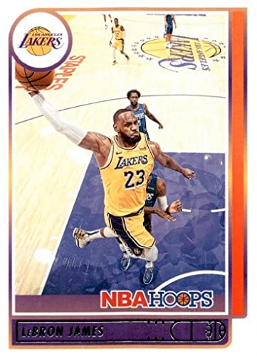 Los Angeles Lakers 2021 2022 Hoops Factory Sealed Team Set with LeBron James Plus