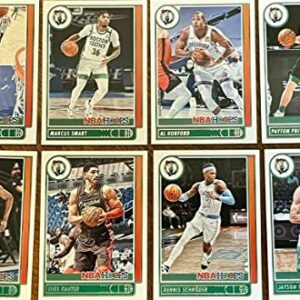 Boston Celtics 2021 2022 Hoops Factory Sealed Team Set with Jaylen Brown and Jayson Tatum Plus