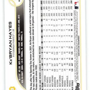 2022 TOPPS #56 KE'BRYAN HAYES PIRATES BASEBALL MLB