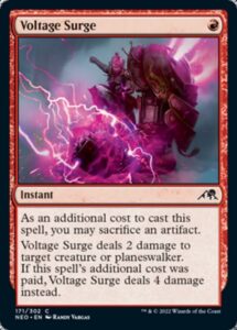 magic: the gathering - voltage surge (171) - kamigawa: neon dynasty