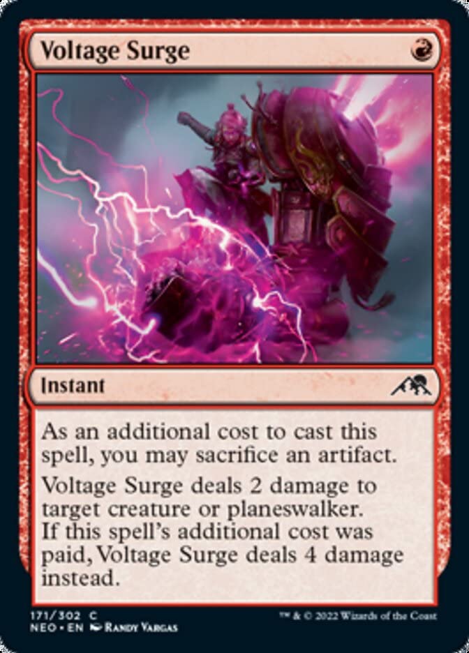 Magic: the Gathering - Voltage Surge (171) - Kamigawa: Neon Dynasty