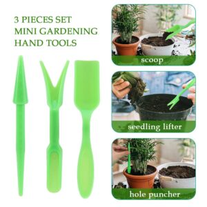 YHZNW 2PCS Plant Transplanting Repotting Mat Foldable Garden Work Cloth Waterproof Thicken Gardening Mat Change Soil Watering Pads with 3Pcs Miniature Succulent Hand Tools(Size:1Set)