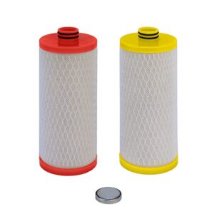 water filter for aq-5200r 2-stage under counter replacement filter cartridges