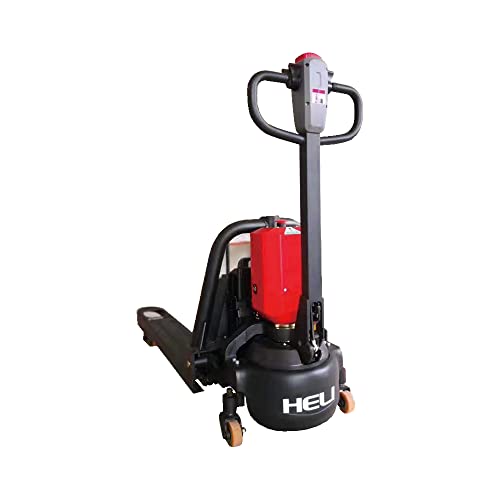 HPDMC Full Electric Powered Pallet Jack 3300lbs. Wt. Cap, Material Handling Lithium Battery Walker Pallet Truck 47"x27" Fork Size Used for Material Handling