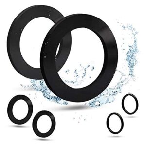 IKSI Fits for 25076RP 10745, 10262 and 10255 Step Washer O Ring 1.25 Fittings Plunger Valve Seals Rubber 11235 (6 pcs)