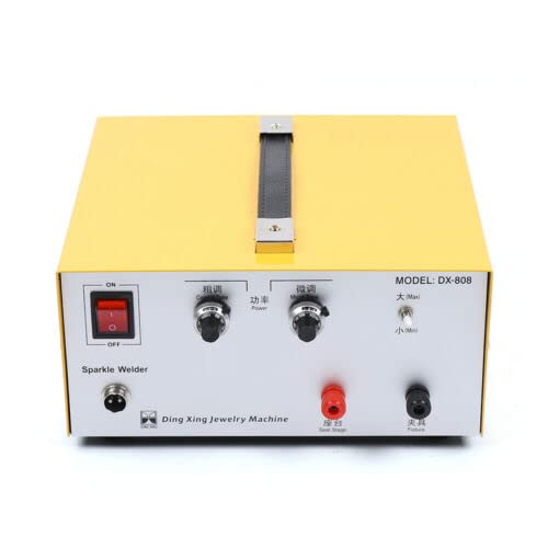 Electric Jewelry Pulse Welding Machine Pulse Spark Spot Welder Gold Soldering 80A