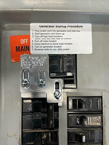 WR-100 Murray 100 amp panel Generator Interlock