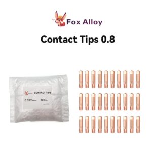 Copper Contact Tips .035'' / .030'' 30-pk Mig Welding Torch 11-30 Accessories for 15AK MIG/MAG Welding Torch MIG Guns (0.030'')