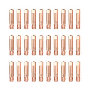 Copper Contact Tips .035'' / .030'' 30-pk Mig Welding Torch 11-30 Accessories for 15AK MIG/MAG Welding Torch MIG Guns (0.030'')