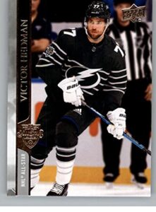 2020-21 upper deck extended series #692 victor hedman all-star team nhl hockey trading card