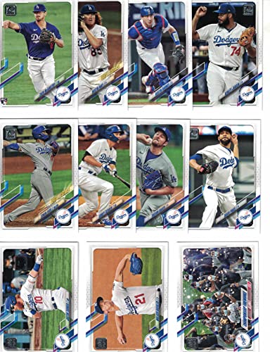 Los Angeles Dodgers / 2022 Topps Baseball Team Set (Series 1 and 2) with (22) Cards. PLUS 2021 Topps Dodgers Baseball Team Set (Series 1 and 2) with (31) Cards. ***INCLUDES (3) Additional Bonus Cards of Former Dodgers Greats Orel Hershiser, Pedro Guerrero