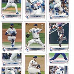 Los Angeles Dodgers / 2022 Topps Baseball Team Set (Series 1 and 2) with (22) Cards. PLUS 2021 Topps Dodgers Baseball Team Set (Series 1 and 2) with (31) Cards. ***INCLUDES (3) Additional Bonus Cards of Former Dodgers Greats Orel Hershiser, Pedro Guerrero