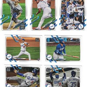 Los Angeles Dodgers / 2022 Topps Baseball Team Set (Series 1 and 2) with (22) Cards. PLUS 2021 Topps Dodgers Baseball Team Set (Series 1 and 2) with (31) Cards. ***INCLUDES (3) Additional Bonus Cards of Former Dodgers Greats Orel Hershiser, Pedro Guerrero