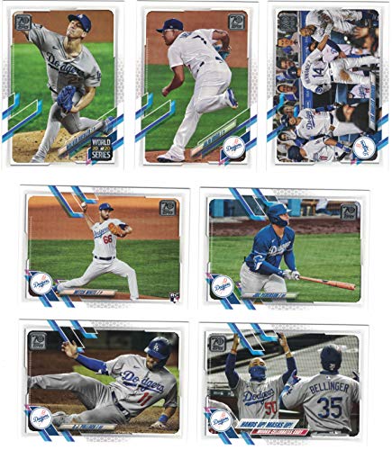 Los Angeles Dodgers / 2022 Topps Baseball Team Set (Series 1 and 2) with (22) Cards. PLUS 2021 Topps Dodgers Baseball Team Set (Series 1 and 2) with (31) Cards. ***INCLUDES (3) Additional Bonus Cards of Former Dodgers Greats Orel Hershiser, Pedro Guerrero