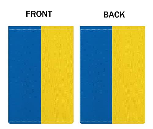 Ukraine Flag Ukrainian Garden Flag Ukrainian Countries International Flag World Nation Flag Double Sided flax Flags,Outdoor Yard Decorative Flags Banner(12"x 18")