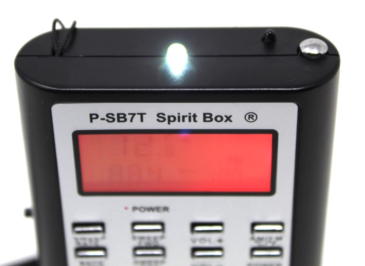 Spirit Box SB7T Rev 6 - Newest 2023 Version + Ghost Augustine Flashlight Screwdriver Kit