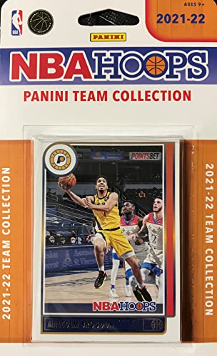 Indiana Pacers 2021 2022 Hoops Factory Sealed Team Set with Rookie cards of Isaiah Jackson and Chris Duarte