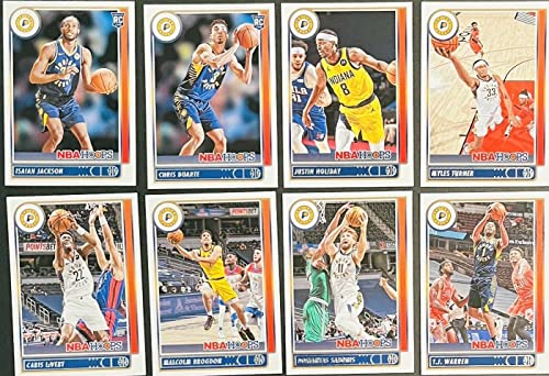 Indiana Pacers 2021 2022 Hoops Factory Sealed Team Set with Rookie cards of Isaiah Jackson and Chris Duarte