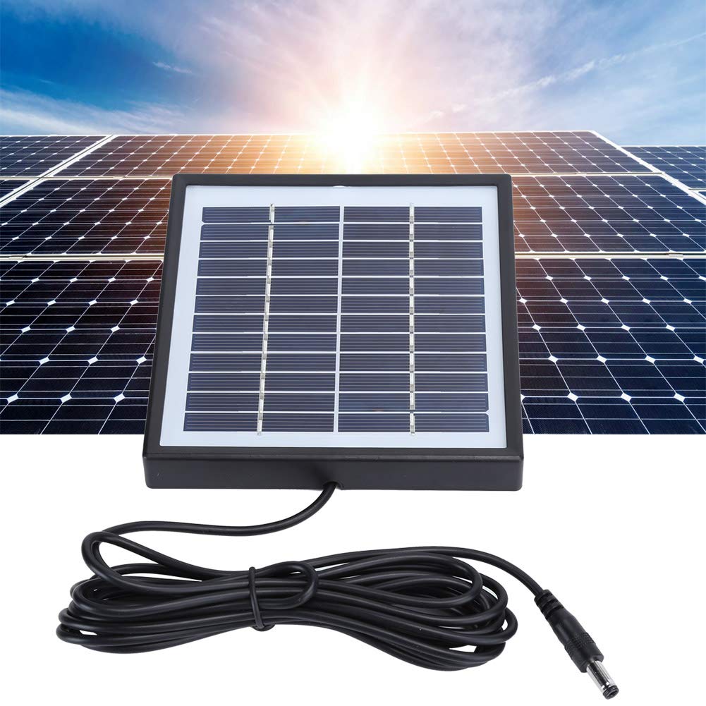 01 02 015 Solar Panel Charger, Generate Electricity Solar Panel 2W 12V for Outdoor Camping