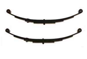 libra trailer leaf spring 4 leaf double eye 1750lbs cap for 3500lbs axle -set 2