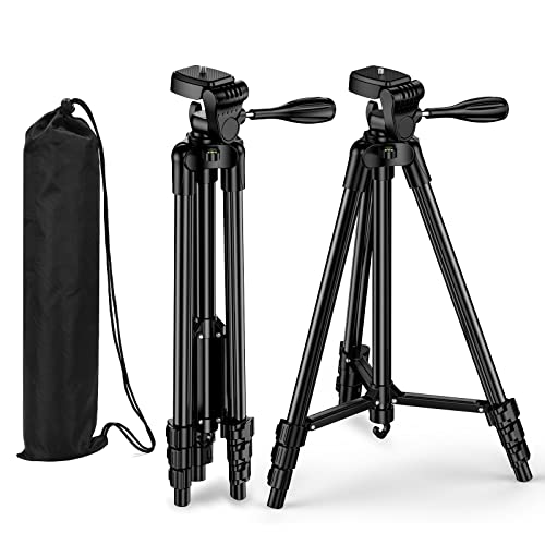 Elikliv Laser Level Tripod with Carry Bag, Elikliv Lightweight Adjustable Aluminum Alloy Tripod Stand for Rotary and Line Lasers (Support 1/4 Mounting Thread)