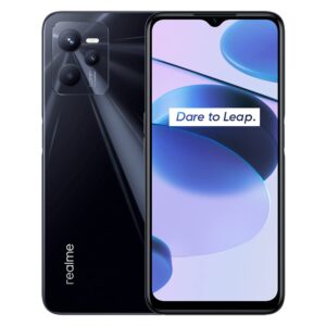 realme c35 dual-sim 128gb rom + 4gb ram (gsm only | no cdma) factory unlocked 4g/lte smartphone (glowing black) - international version