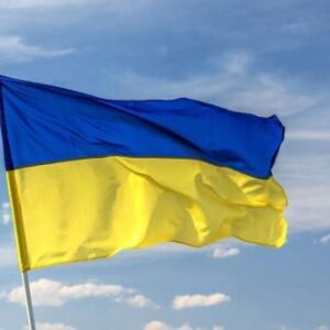 Ukraine Flag 3x5 Ft Outdoor Indoor Decoration Flag Banner with Two Brass Grommets Ukrainian National Flags I Stand with Ukraine