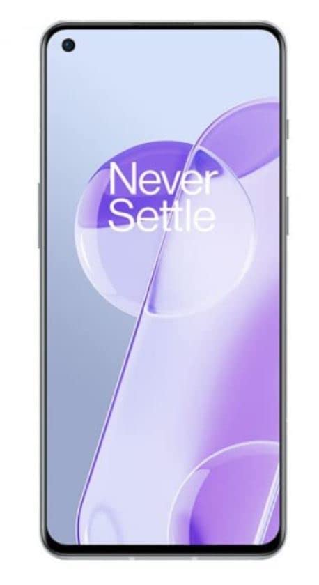 OnePlus 9RT 5G Dual MT2110 256GB 8GB RAM Factory Unlocked (GSM Only | No CDMA - not Compatible with Verizon/Sprint) Global ROM | Google Play Installed - Silver