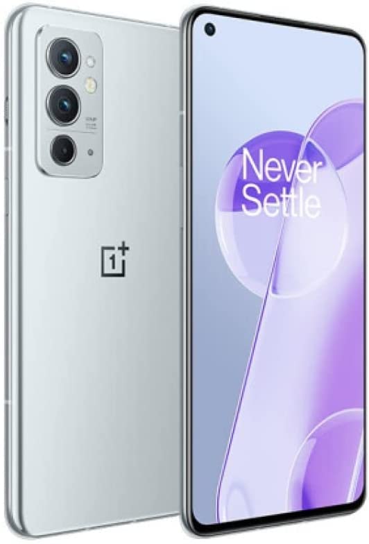 OnePlus 9RT 5G Dual MT2110 256GB 8GB RAM Factory Unlocked (GSM Only | No CDMA - not Compatible with Verizon/Sprint) Global ROM | Google Play Installed - Silver