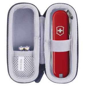 waiyucn hard eva carrying case for victorinox swiss army multi-tool, swisschamp pocket knife case.