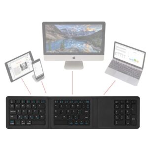 FahanTech Multi-Sync Foldable Travel Keyboard with Full Number Pad (Number Pad)