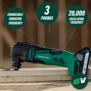 Metabo HPT 7-Tool Combo Kit | 18-Volt Brushless Power Tools | Soft Case | KC18DBFL2QF