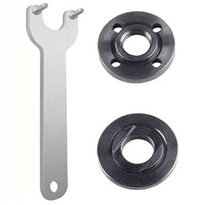 replacement 4.5" 5" 5/8-11 angle grinder wrench spanner lock nut for dewalt makita 224568-4 193465-4 224399-1